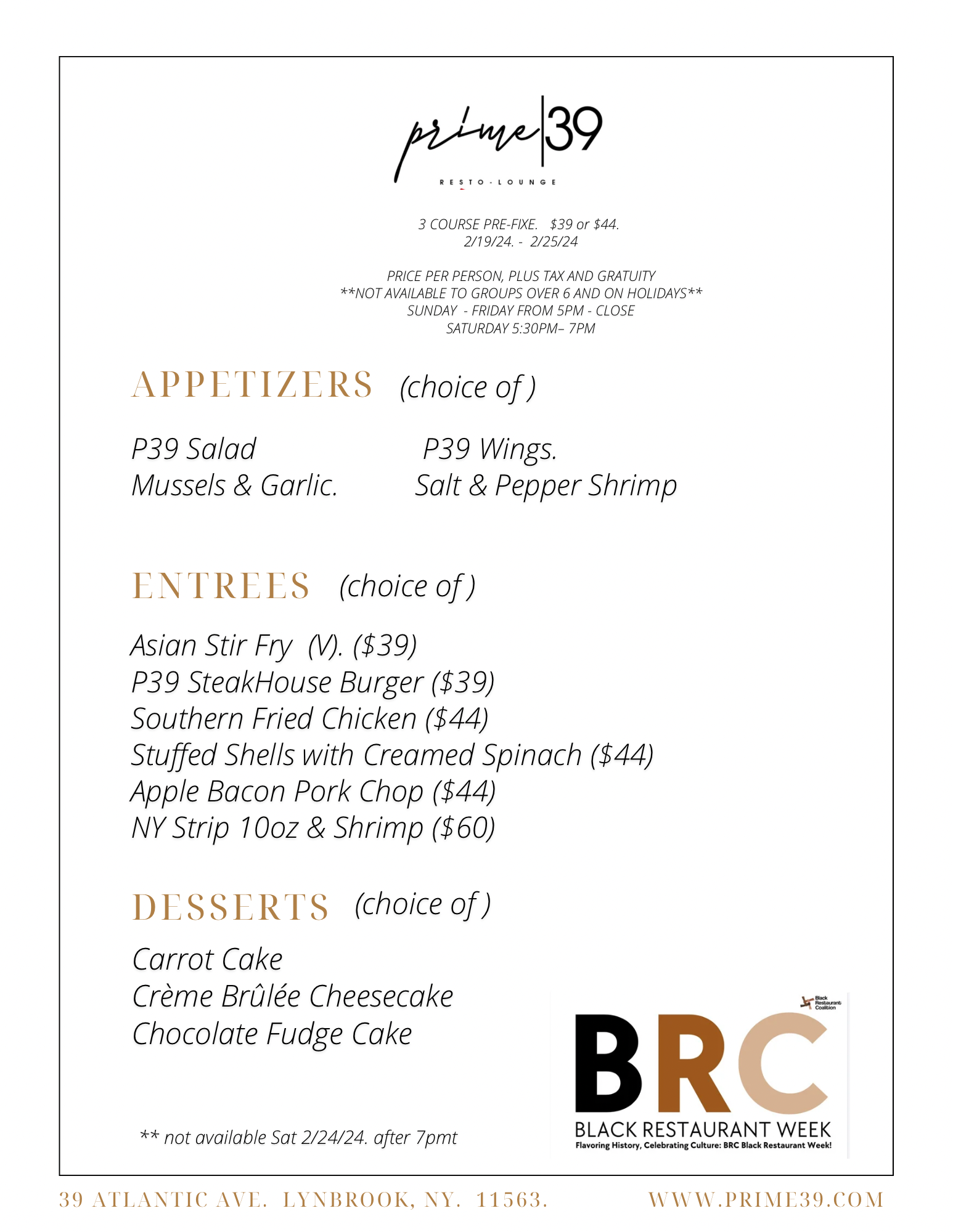 Promotions | Prime 39